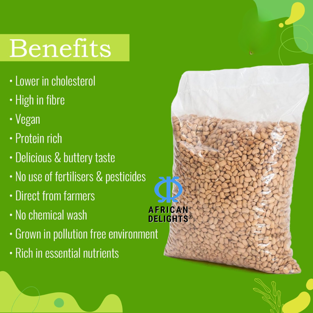 African Honey Beans - Oloyin Beans 5lbs – African Delights Store