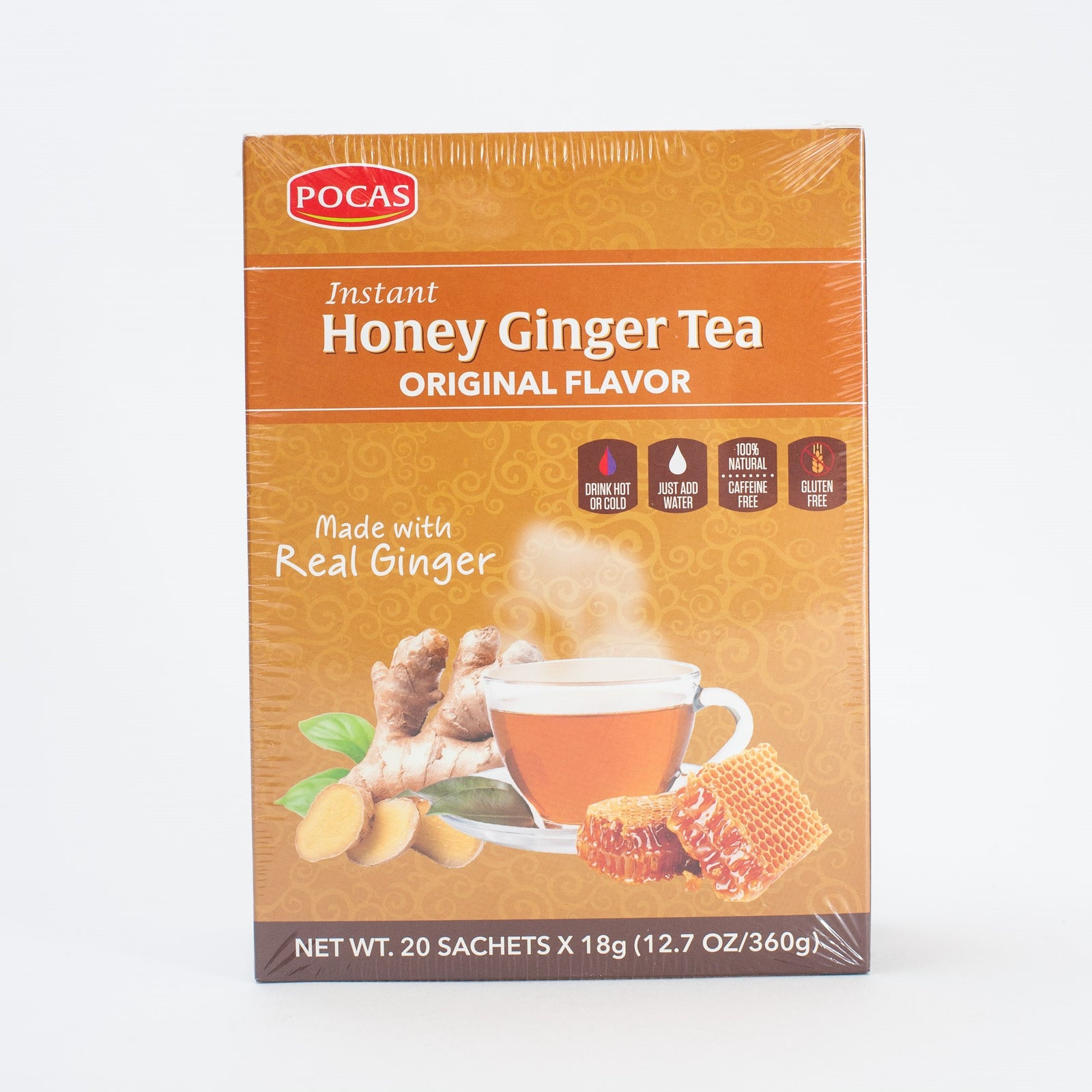 Instant Honey Ginger Tea - Original Flavor – African Delights Store