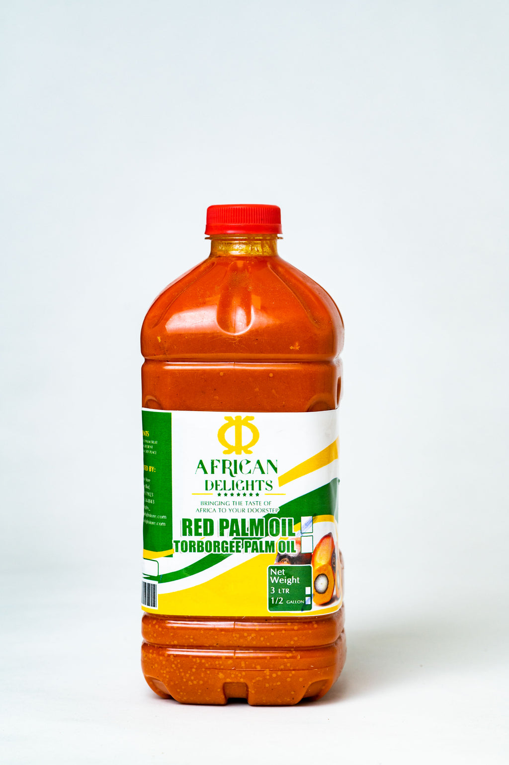 African Delights Torborgee Palm Oil 2 Liters – African Delights Store