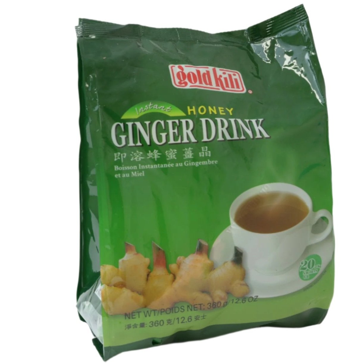 Instant Honey Ginger Tea